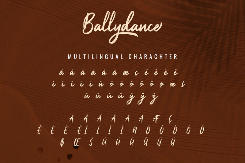 Ballydance - Handwritten Script Font - So Fontsy