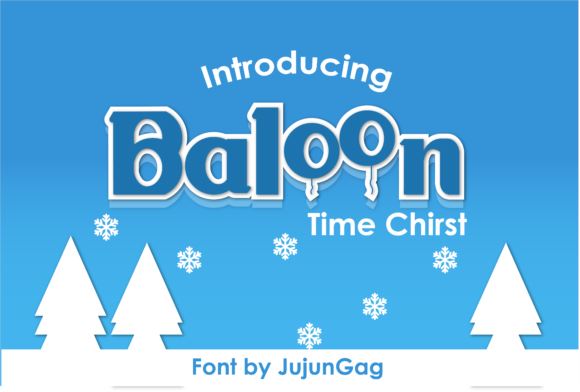 Baloon Display Font - So Fontsy
