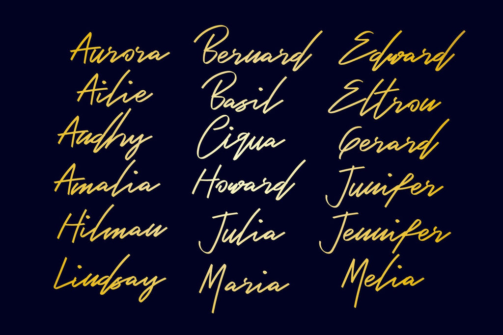 Bambang - Signature Font - So Fontsy