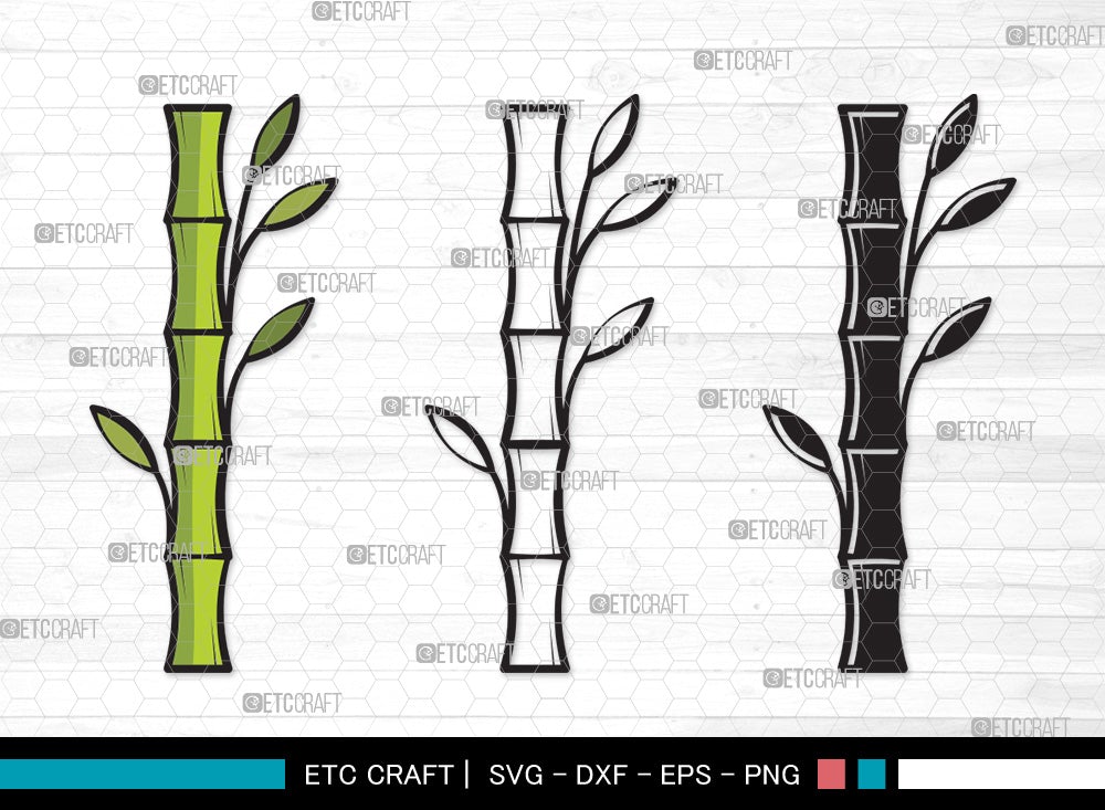 Bamboo SVG | Bamboo Stems Svg | Bamboo Plants Svg | Bamboo Trees Svg ...