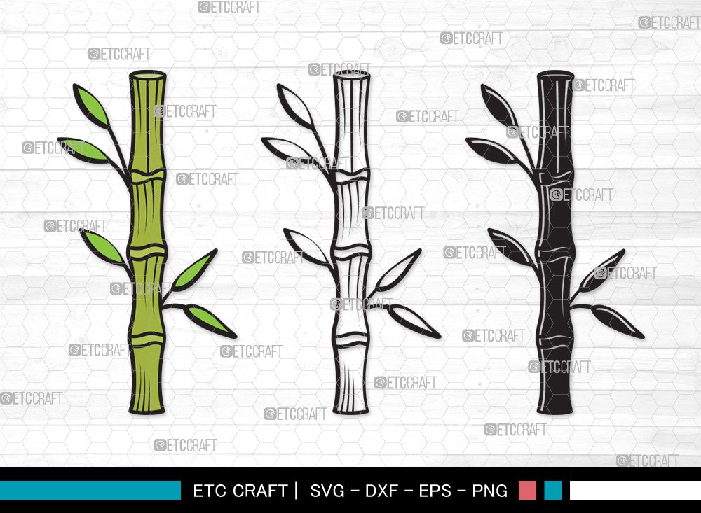 Bamboo SVG | Bamboo Stems Svg | Bamboo Plants Svg | Bamboo Trees Svg ...
