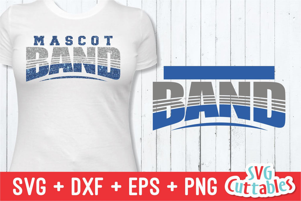 Band svg Cut File - Band Template 001 - svg - eps - dxf - png ...