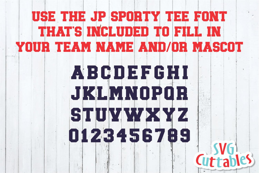 Band Template 002 | SVG Cut File - So Fontsy