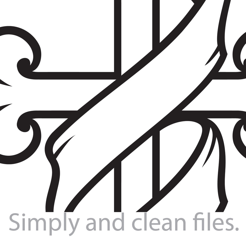 Banner and cross - tattoo design. Cut files for Cricut. Clip Art ...