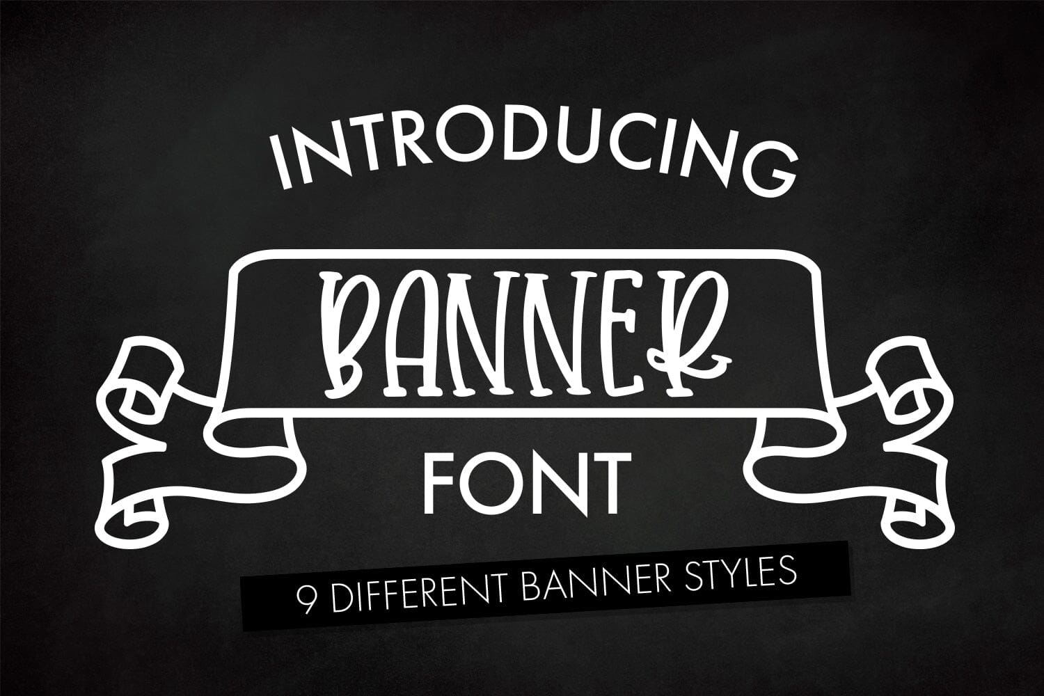Banner Font - So Fontsy