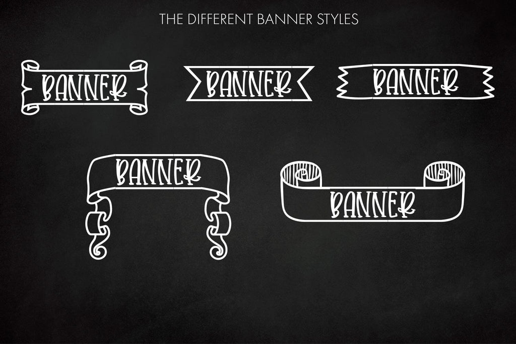 Banner Font - So Fontsy