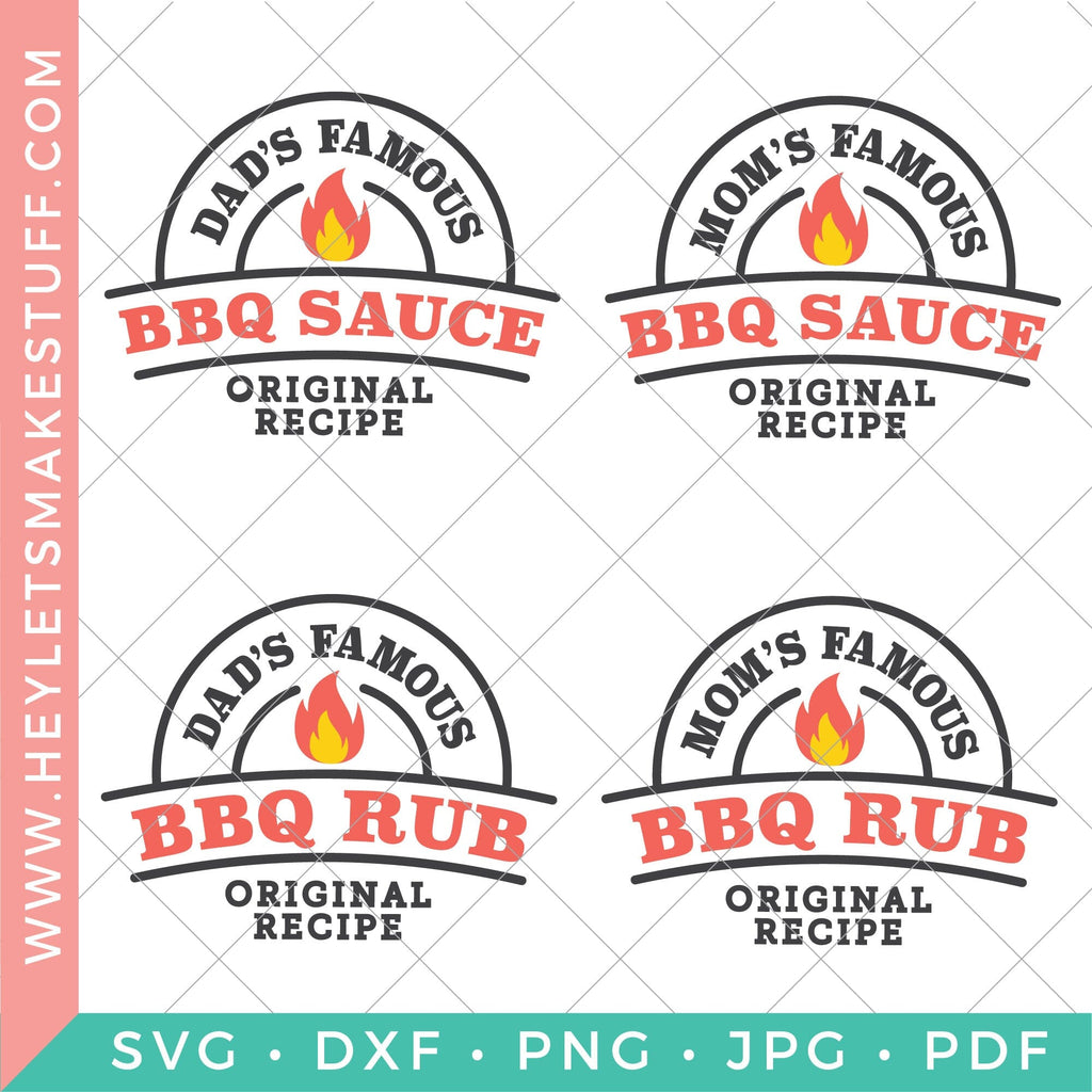 Barbecue Label Files - So Fontsy