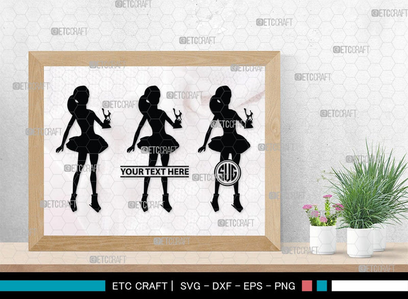 Barbie Set Monogram, Barbie Set Silhouette, Barbie Set SVG, Barbie Svg ...