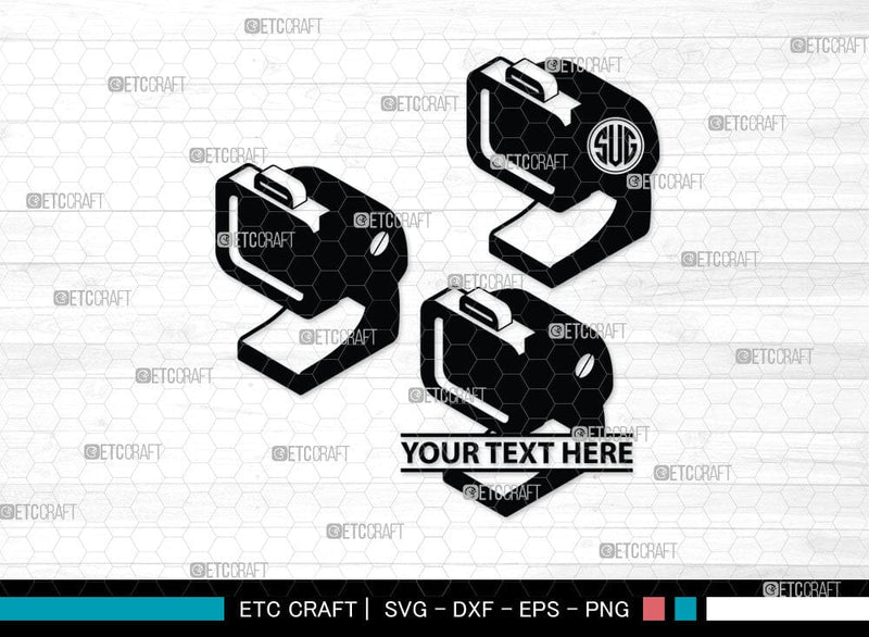 Barcode Scanner Monogram, Barcode Scanner Silhouette, Scanner Svg ...
