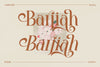 Barjiah Typeface - So Fontsy