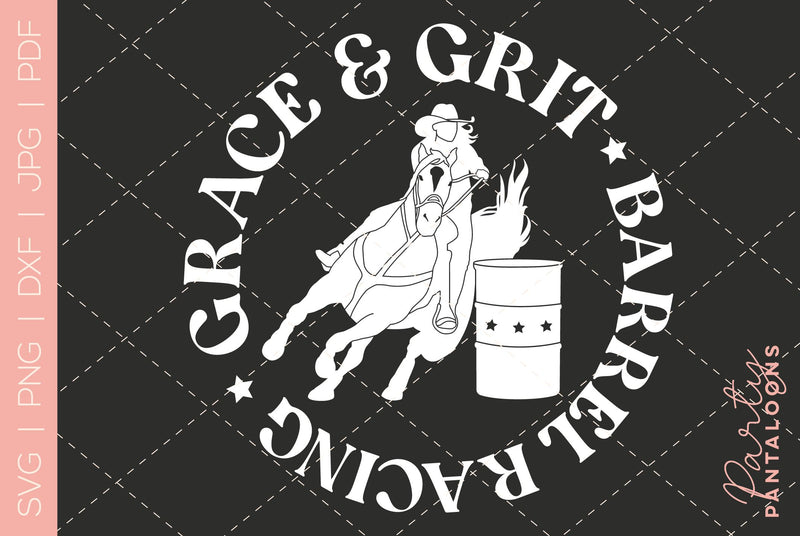 Barrel Racer SVG | Barrel Racing SVG - So Fontsy