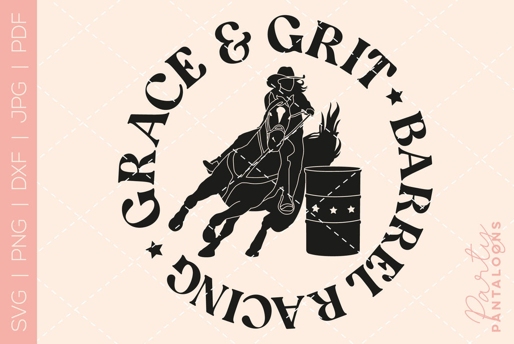 Barrel Racer SVG | Barrel Racing SVG - So Fontsy