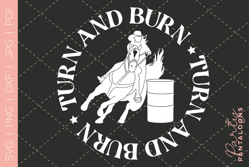 Barrel Racer SVG | Barrel Racing SVG - So Fontsy