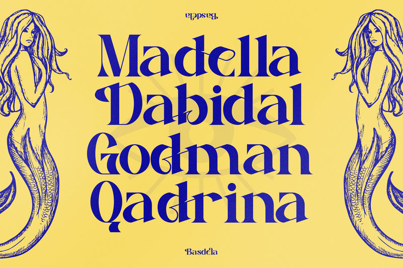 Basdela Typeface - So Fontsy