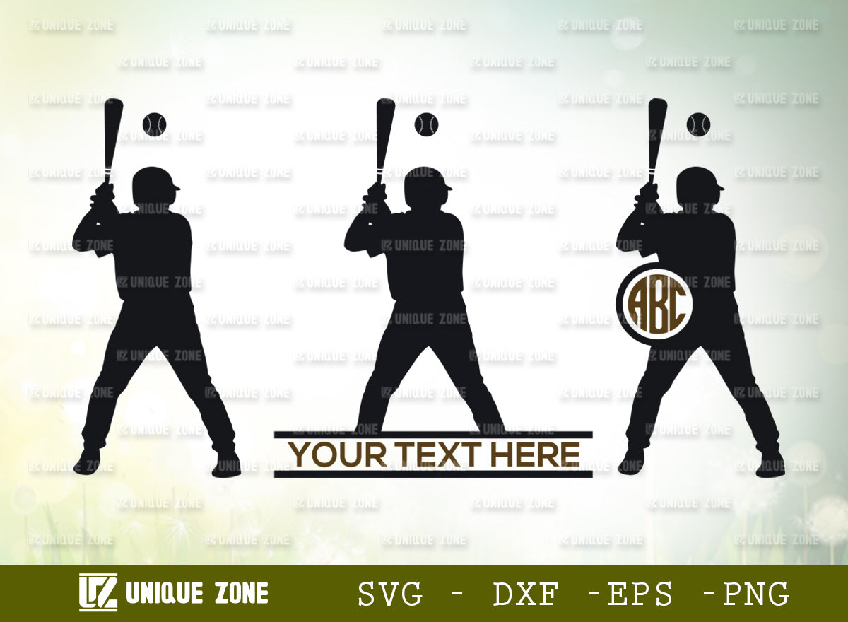 Base Ball Player SVG Cut File, Sports Ball Svg, Baseball Player Svg ...