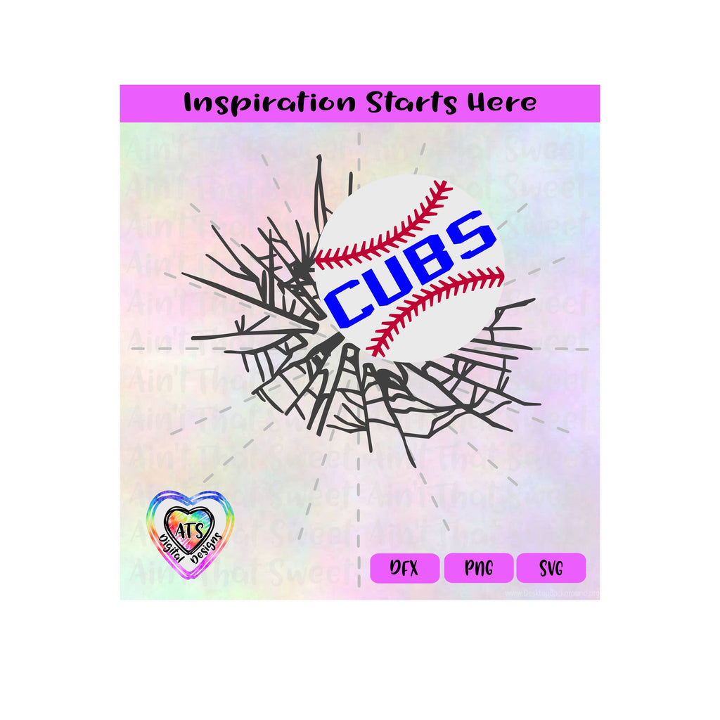 Baseball Breaking Through | Baseball Breaking Thru | Cubs | (Good For ...