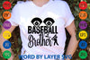 Baseball Brother SVG Design - So Fontsy