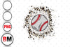 Baseball Distressed Leopard PNG Files - So Fontsy