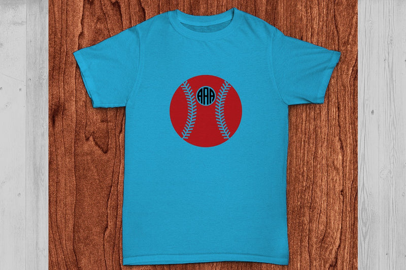 Baseball Monogram| Baseball SVG Cut Files - So Fontsy