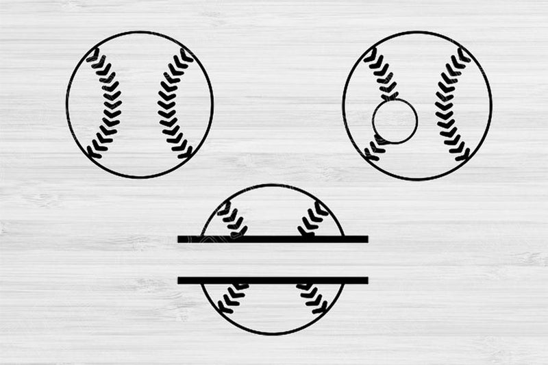 Baseball Png, Baseball Vector, Baseball Monogram Svg Files for Cricut ...