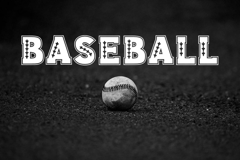 Baseball Slab Outline Font - So Fontsy