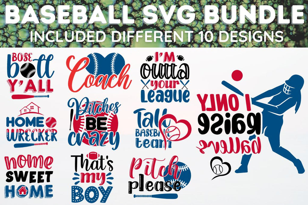 Baseball SVG Bundle - So Fontsy