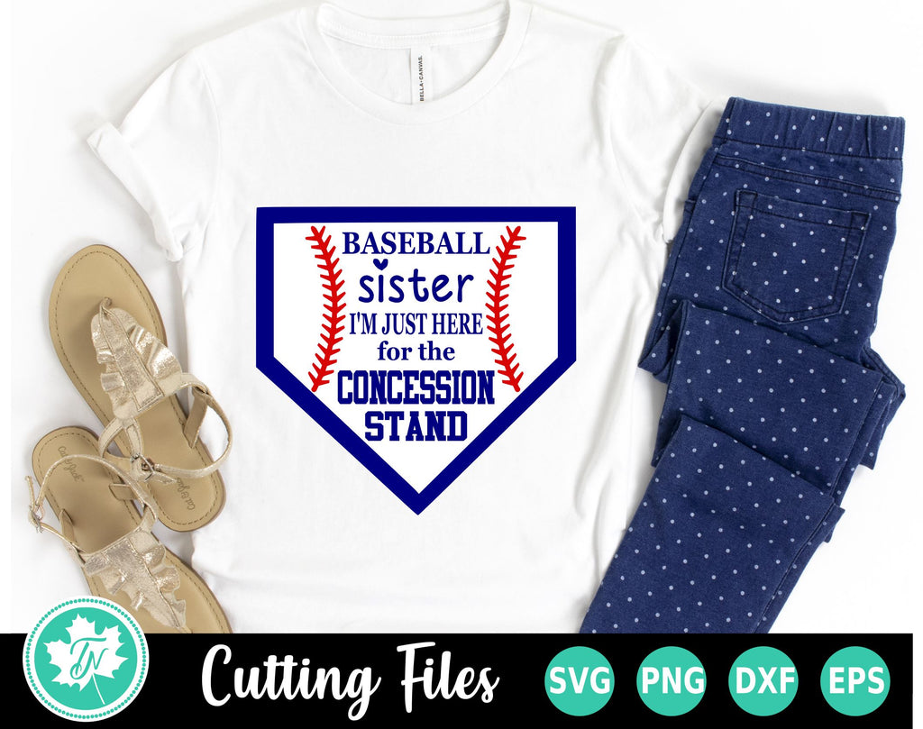 Baseball SVG | Concession Stand - So Fontsy