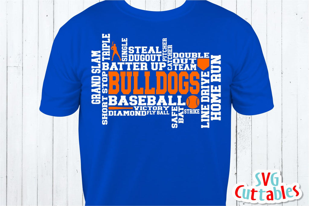 Baseball Word Art - So Fontsy