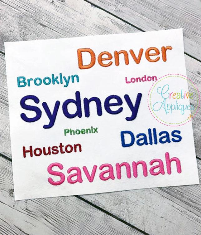 Basic Embroidery Font - So Fontsy