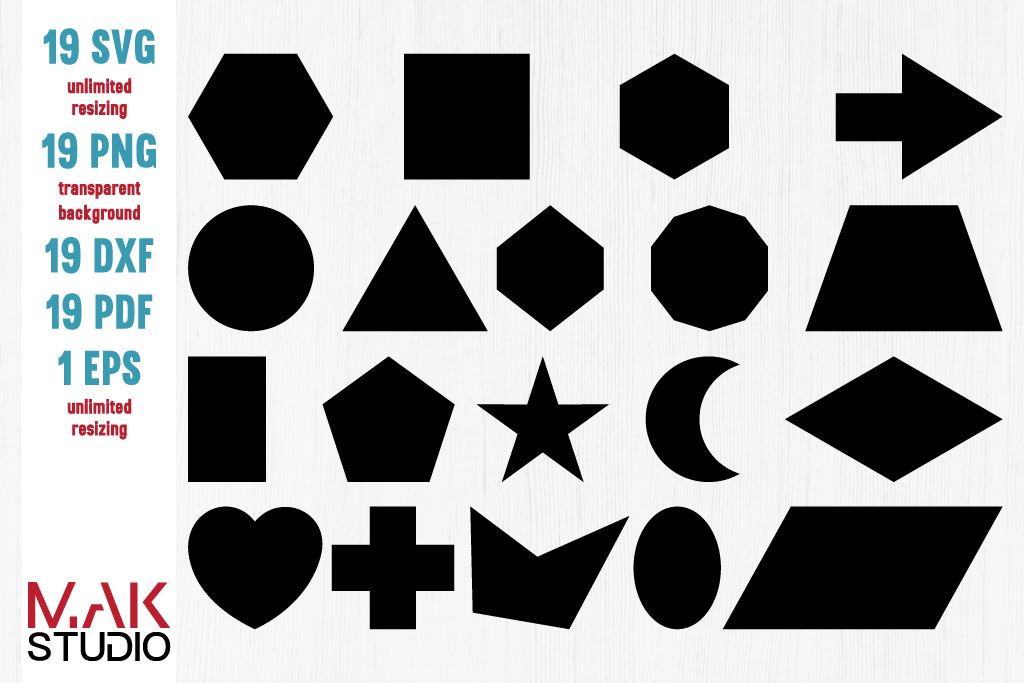 Basic shape bundle svg - Basic shape svg bundle - Basic shape svg files ...