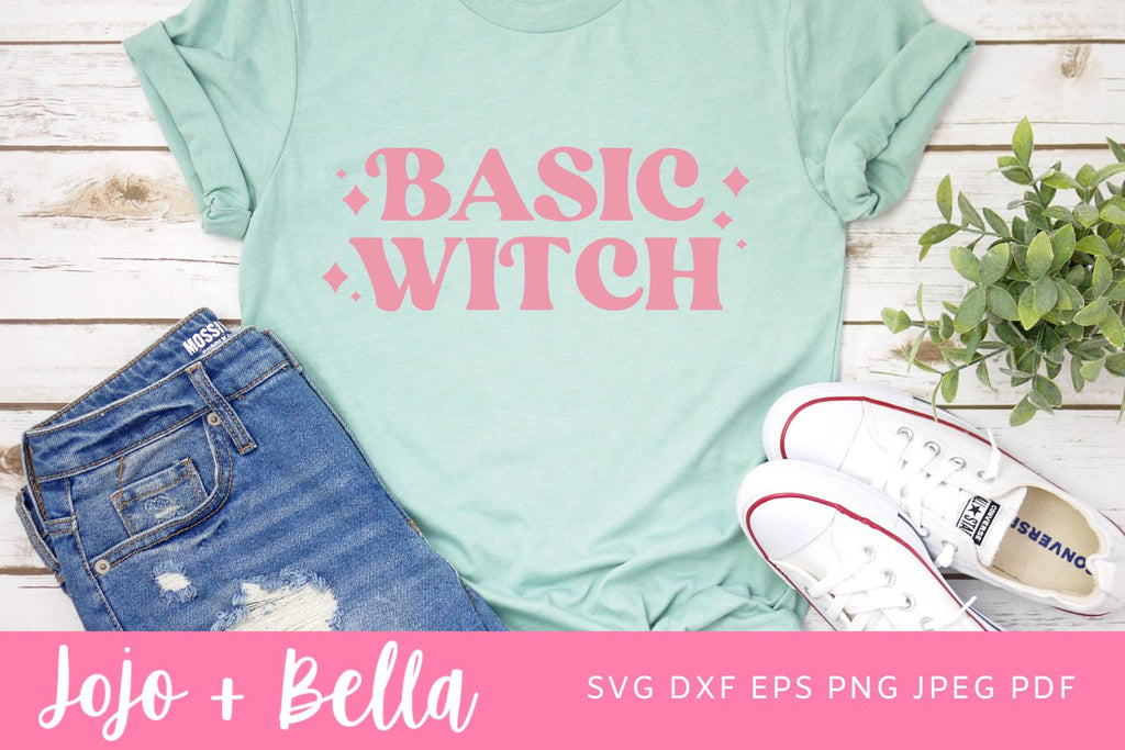Basic Witch SVG , Halloween Witch Svg, Witch Cut File, Spooky Witch Svg, Halloween Svg, Witch ...
