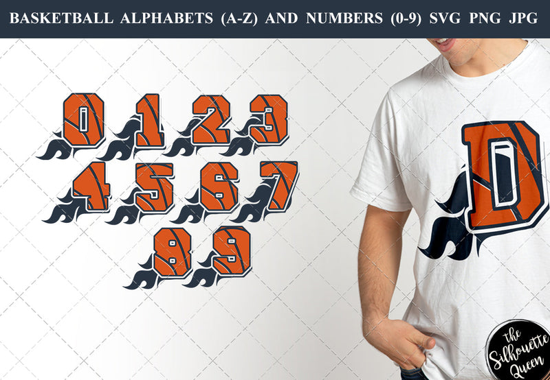 Basketball alphabet a-z, basketball number 0-9, alphabet clipart ...