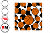 Basketball Cow Seamless Pattern PNG Files - So Fontsy