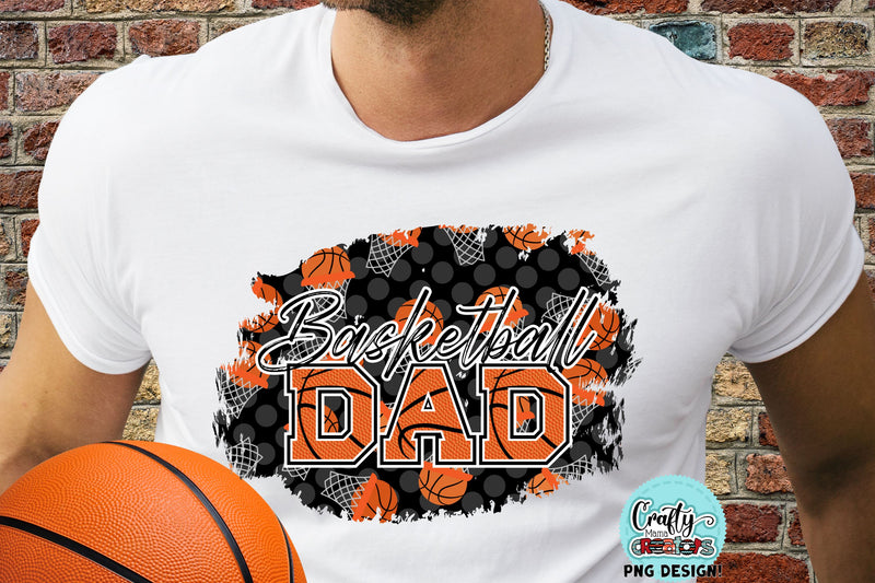 Basketball Dad PNG Design, Basketball Sports Print PNG - So Fontsy