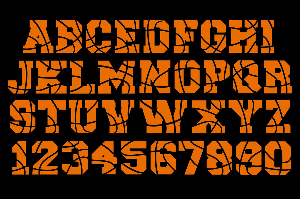 Basketball Font - So Fontsy
