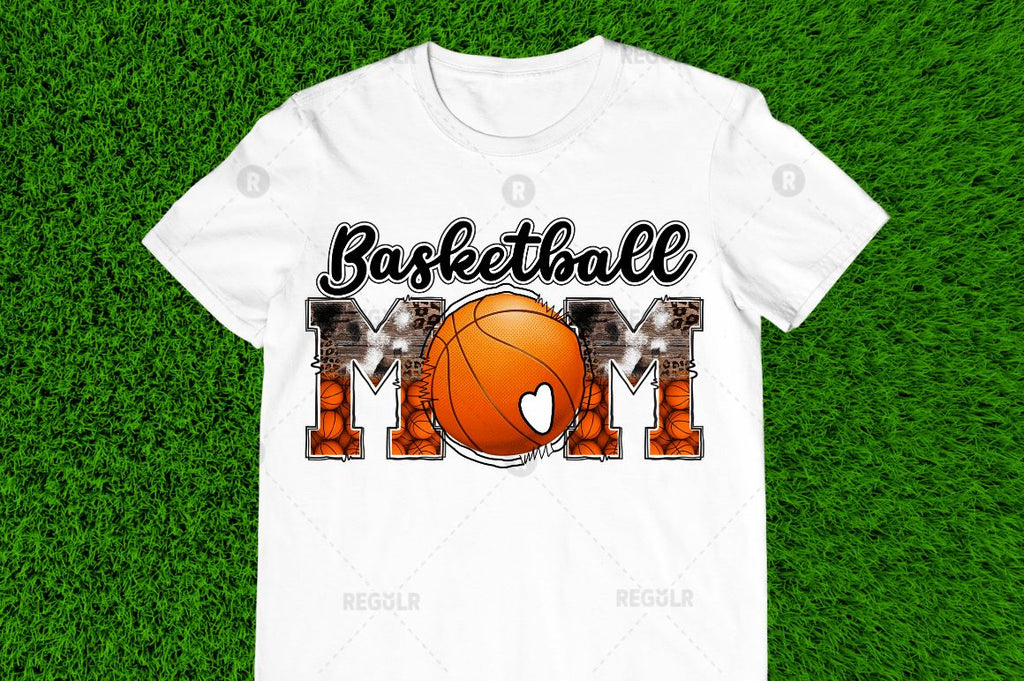 Basketball Mom Sublimation Design - So Fontsy
