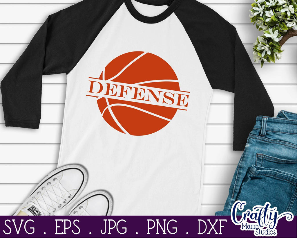 Basketball SVG - Defense Svg - Basketball Defense - So Fontsy
