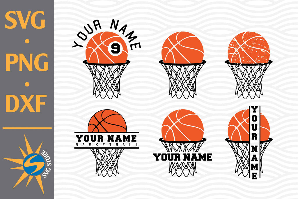 Basketball SVG, PNG, DXF Digital Files Include - So Fontsy