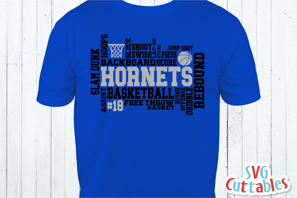 Basketball Word Art - So Fontsy