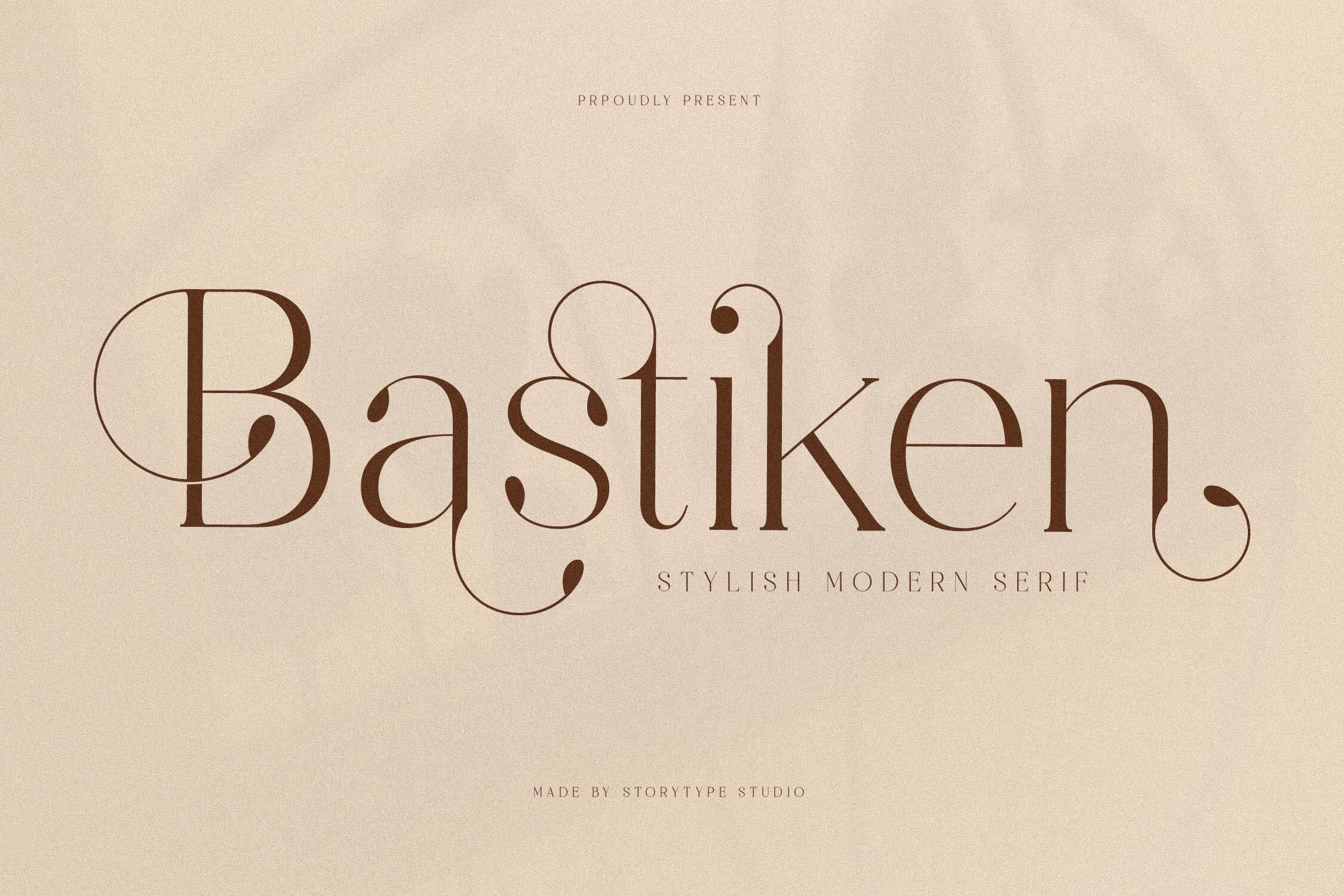 Bastiken Typeface - So Fontsy