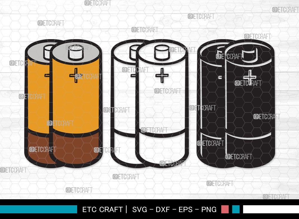 Battery SVG Cut File | Electric Battery Svg | Energy Battery Svg ...