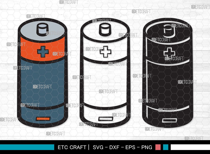 Battery SVG Cut File | Electric Battery Svg | Energy Battery Svg ...