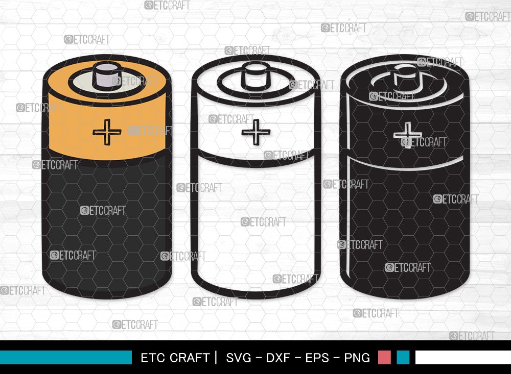 Battery SVG Cut File | Electric Battery Svg | Energy Battery Svg ...