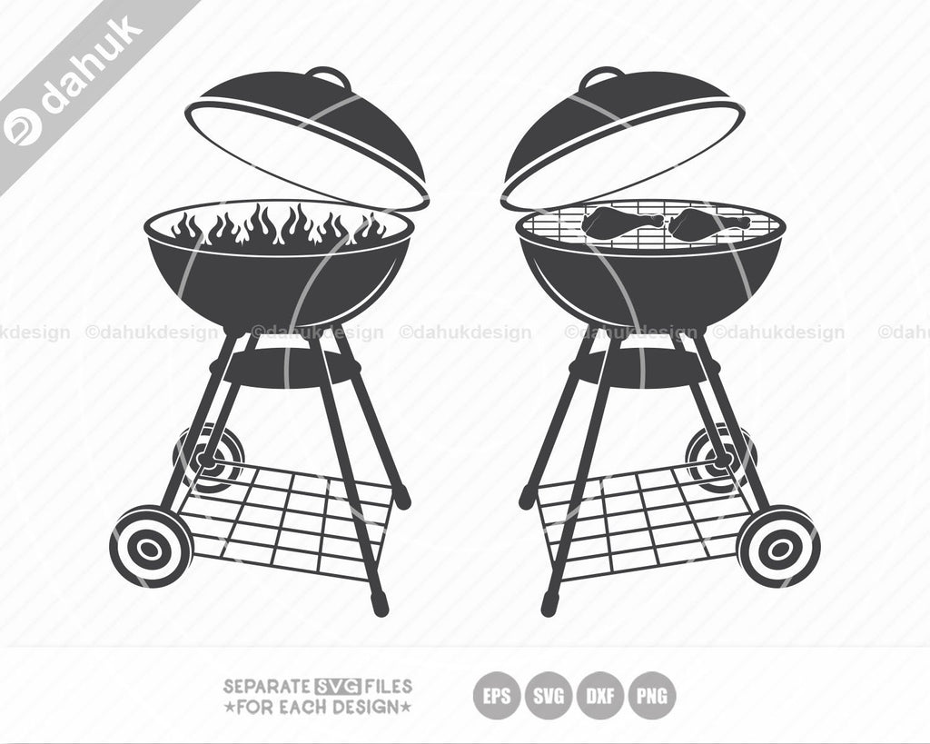 BBQ Grill SVG, Grilling svg, Bbq svg, Barbecue Grill svg, Cut file, for ...