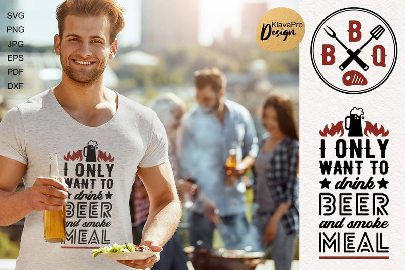 BBQ | Two Barbecue Svg| Funny Grilling Svg - So Fontsy