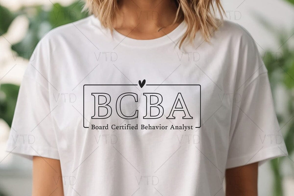 BCBA Board Certified Behavior Analyst Svg Png Files, Bcba tshirt design ...
