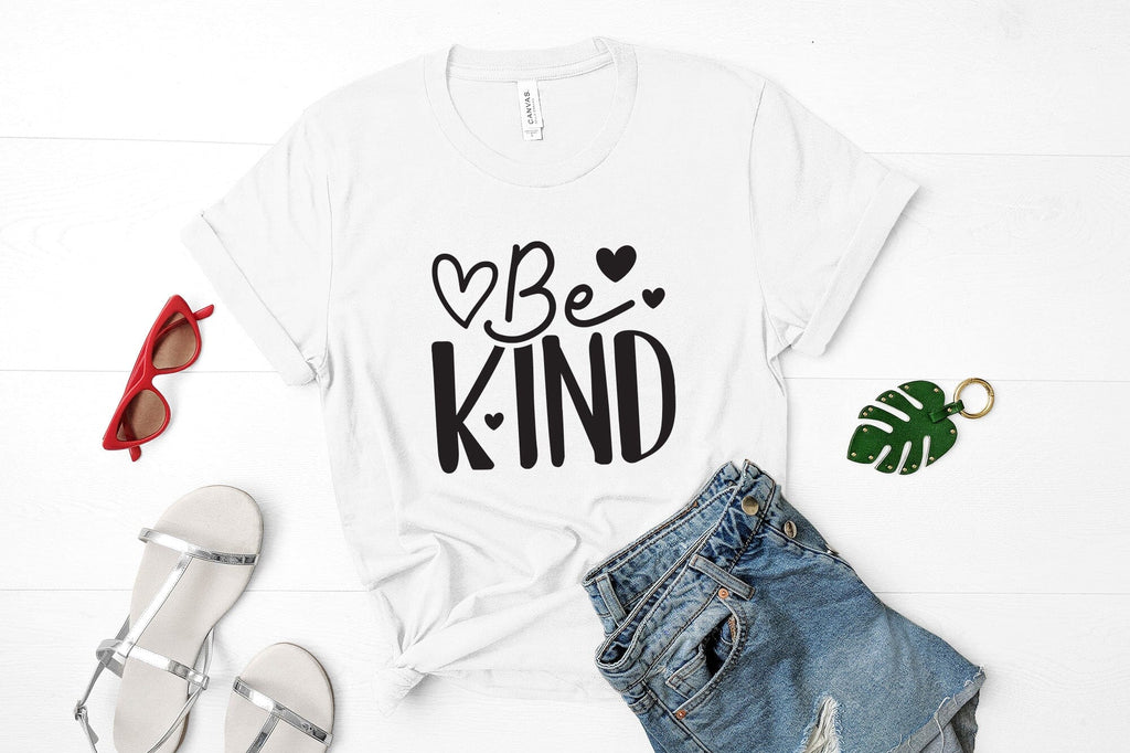 Be Kind - Anti Bullying SVG Cut File - So Fontsy