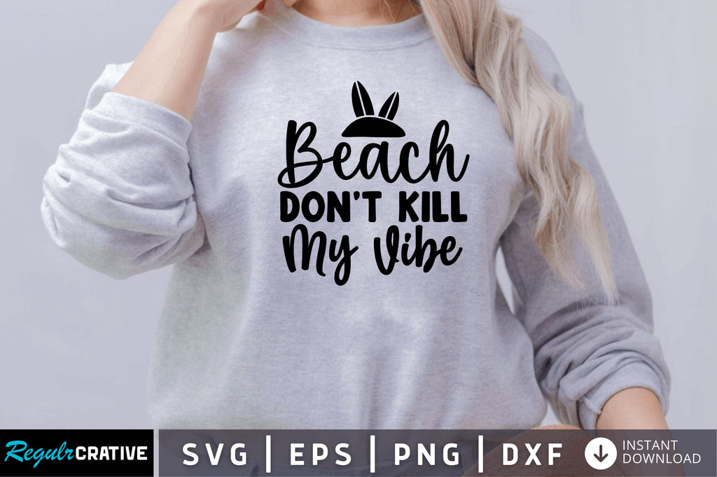 Beach dont kill SVG - So Fontsy