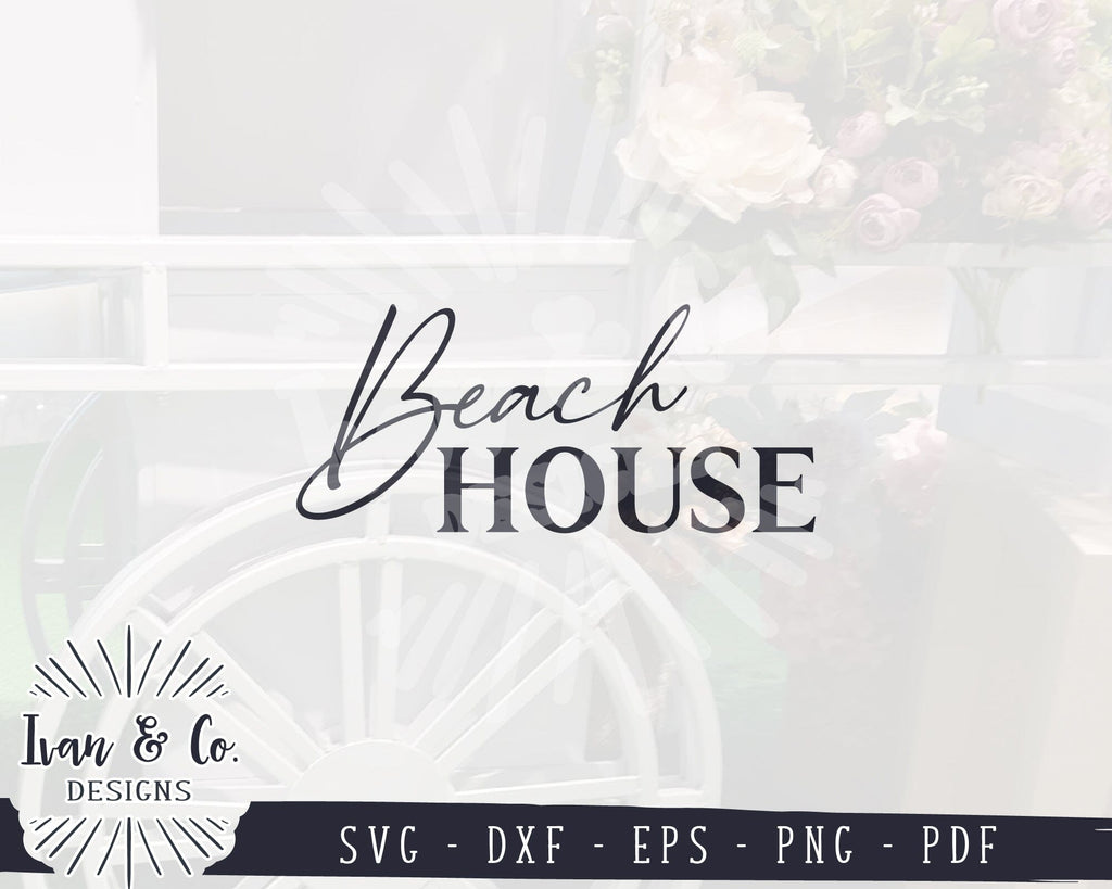 Beach House SVG Files | Summer Svg | Beach Svg | Farmhouse Svg | Round ...