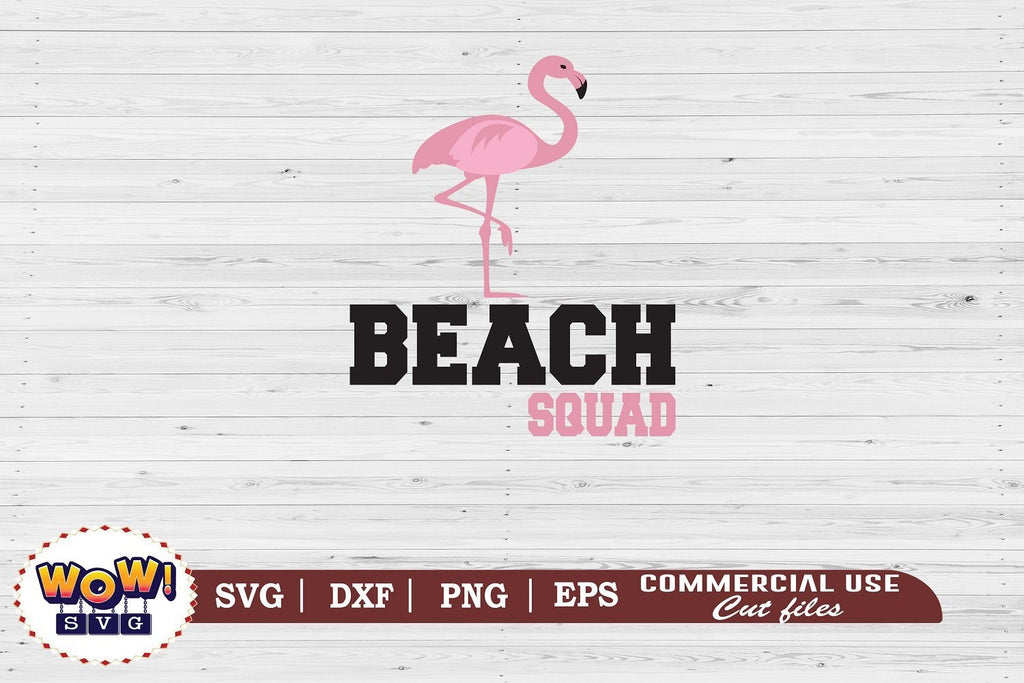 Beach Squad svg, Summer svg, Beach svg, Png, Dxf - So Fontsy